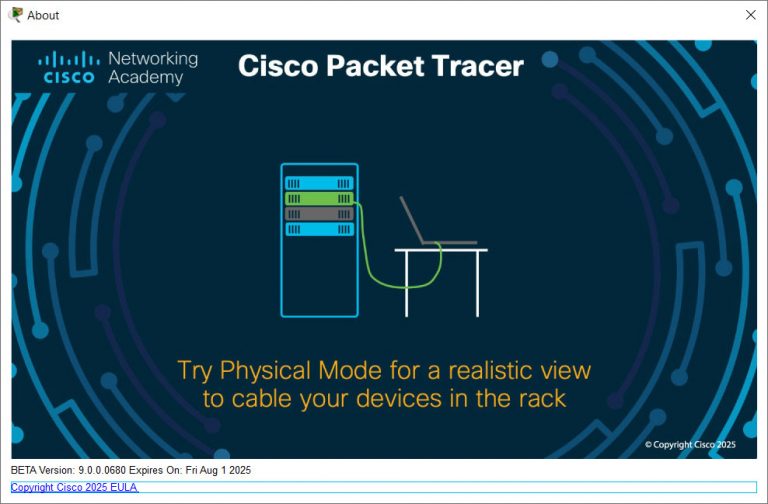 Cisco Packet Tracer 9.0.0 Open BETA Download